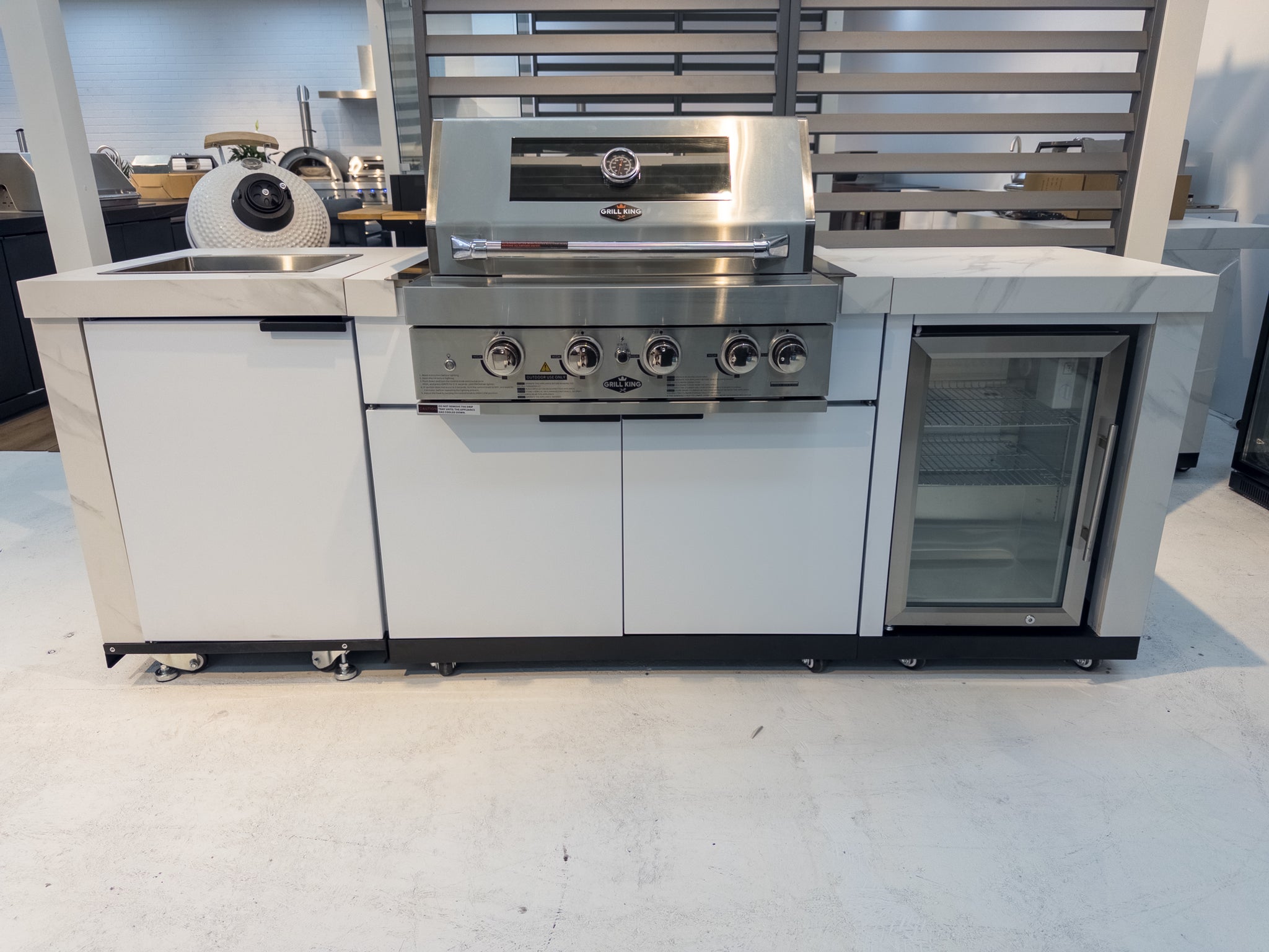 Outdoor BBQ Kitchens by Grill King | Modular, Stylish & Built to Last ...