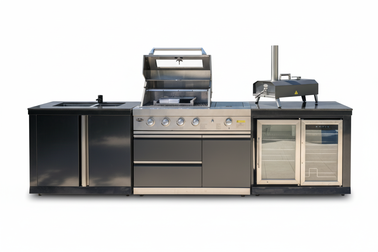 Outdoor BBQ Kitchens by Grill King | Modular, Stylish & Built to Last ...